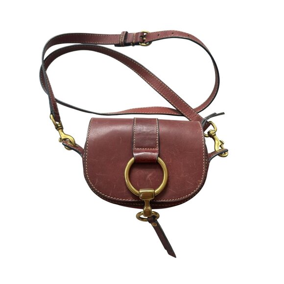 Frye | Bags | Frye Ilana Harness Mini Leather Saddle Crossbody Bag ...